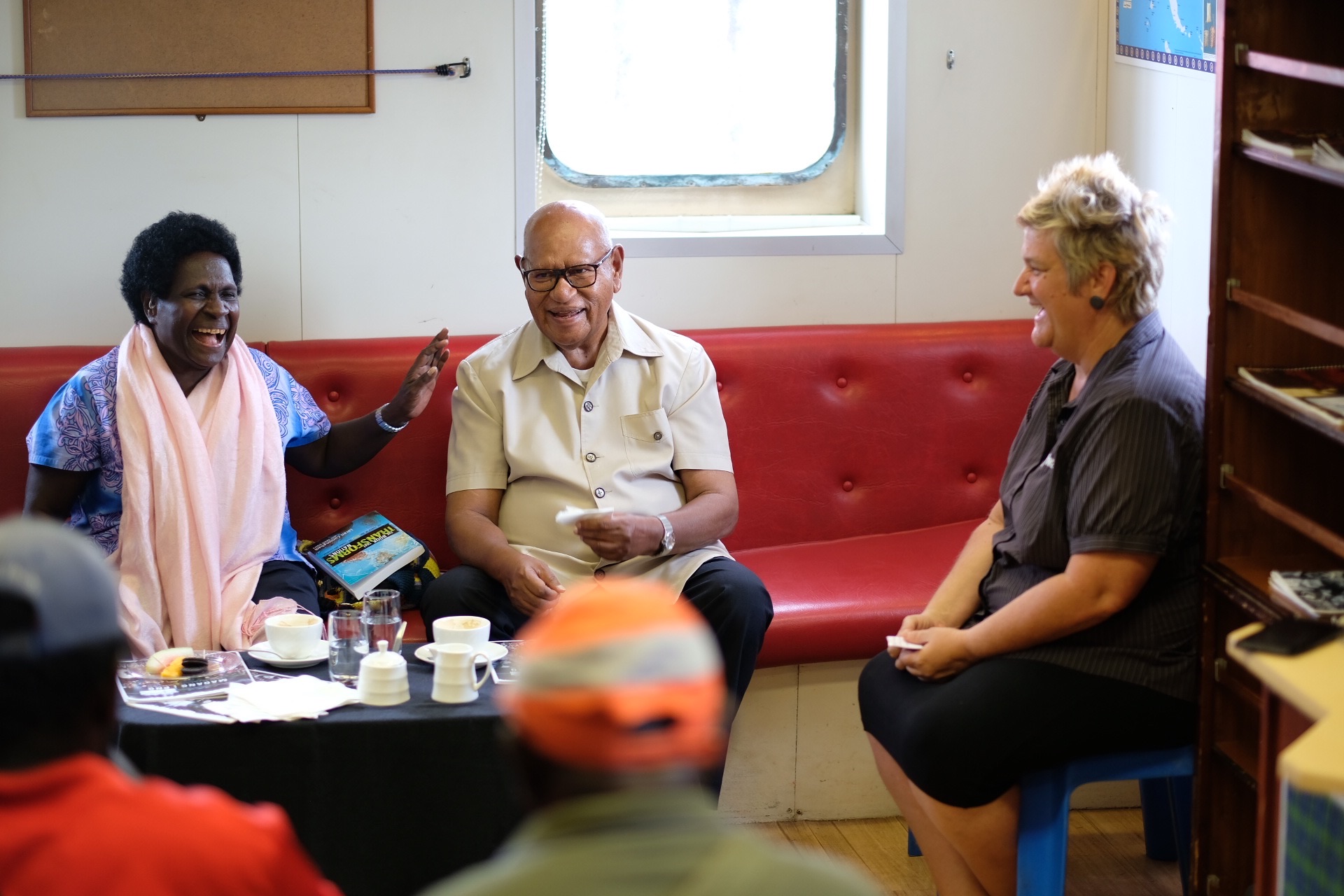 Bougainville President Tours YWAM Ships - YWAM Ships Kona
